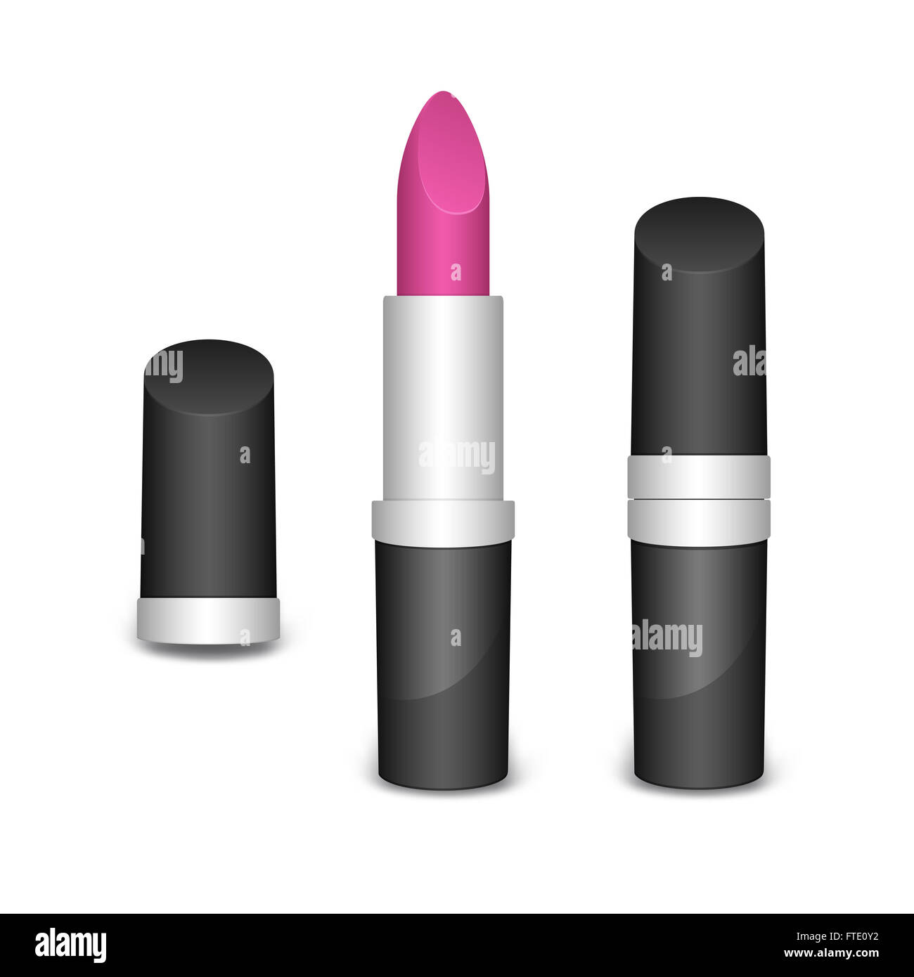 Schwarzer lippenstift Ausgeschnittene Stockfotos und -bilder - Alamy