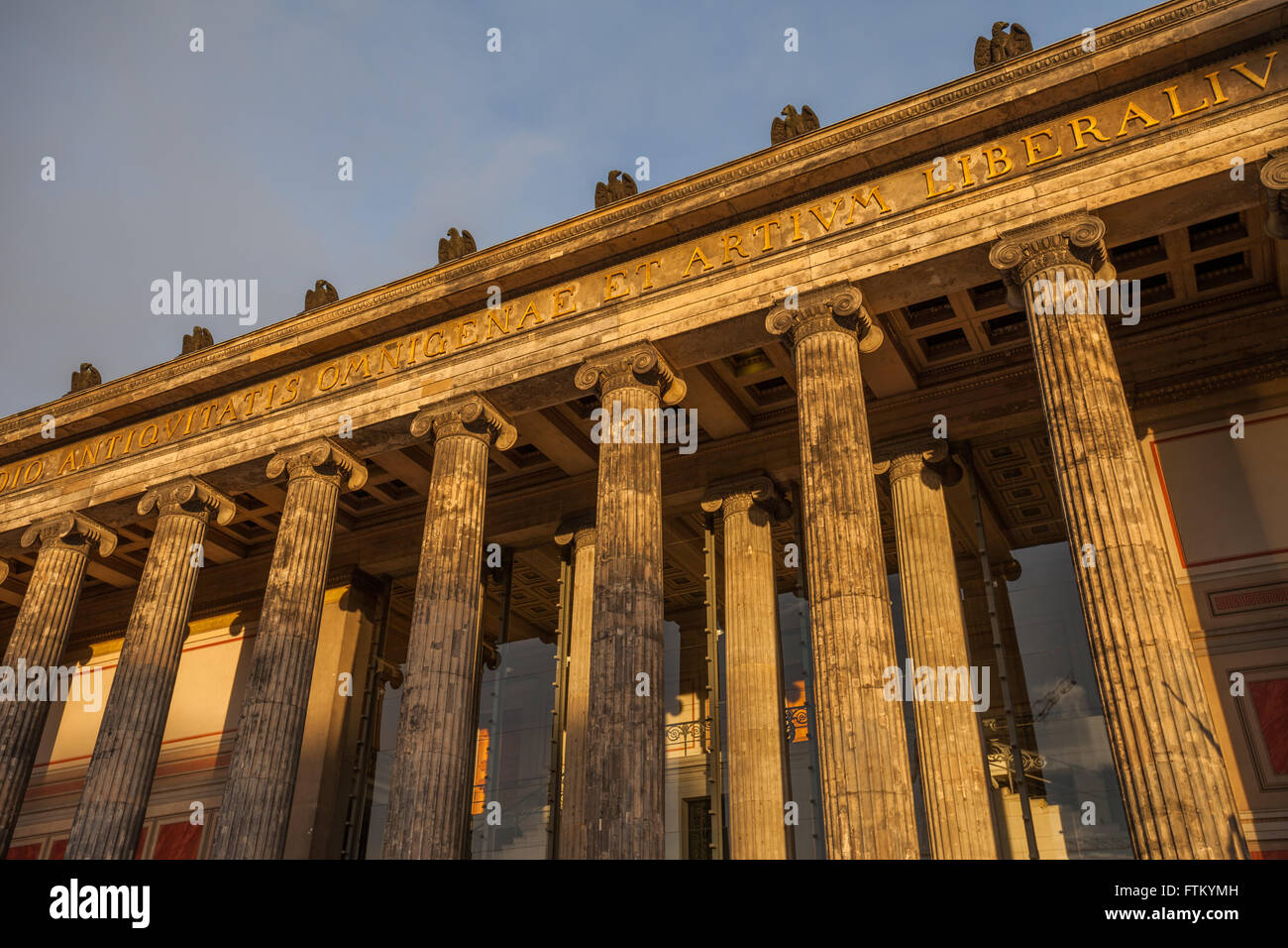 Das alte Museum (altes Museum) in Berlin, Deutschland Stockfotografie ...