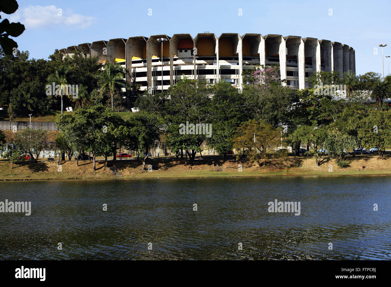 Estadio Journalist Felipe Drummond - bekannt als Mineirinho Rande der ...