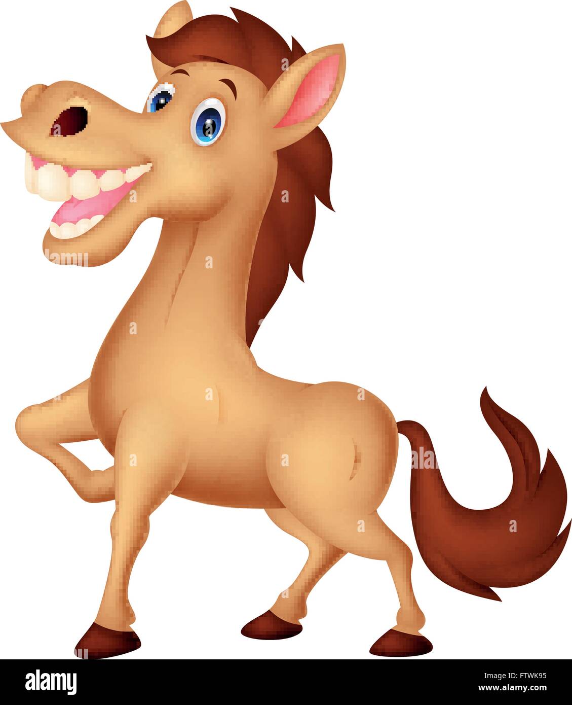 Pferd lachen Stock-Vektorgrafiken kaufen - Alamy