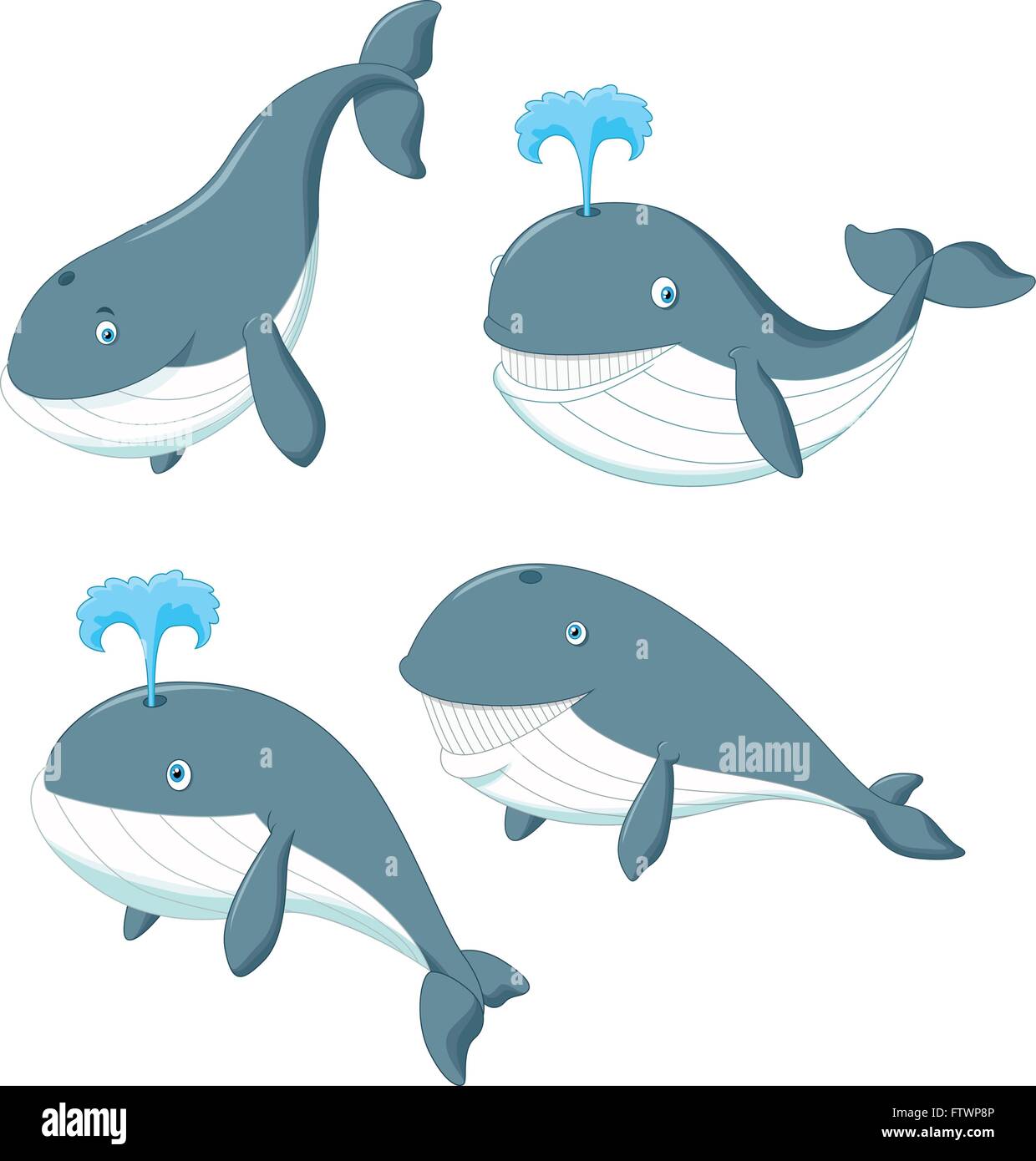 Cartoon whale -Fotos und -Bildmaterial in hoher Auflösung – Alamy