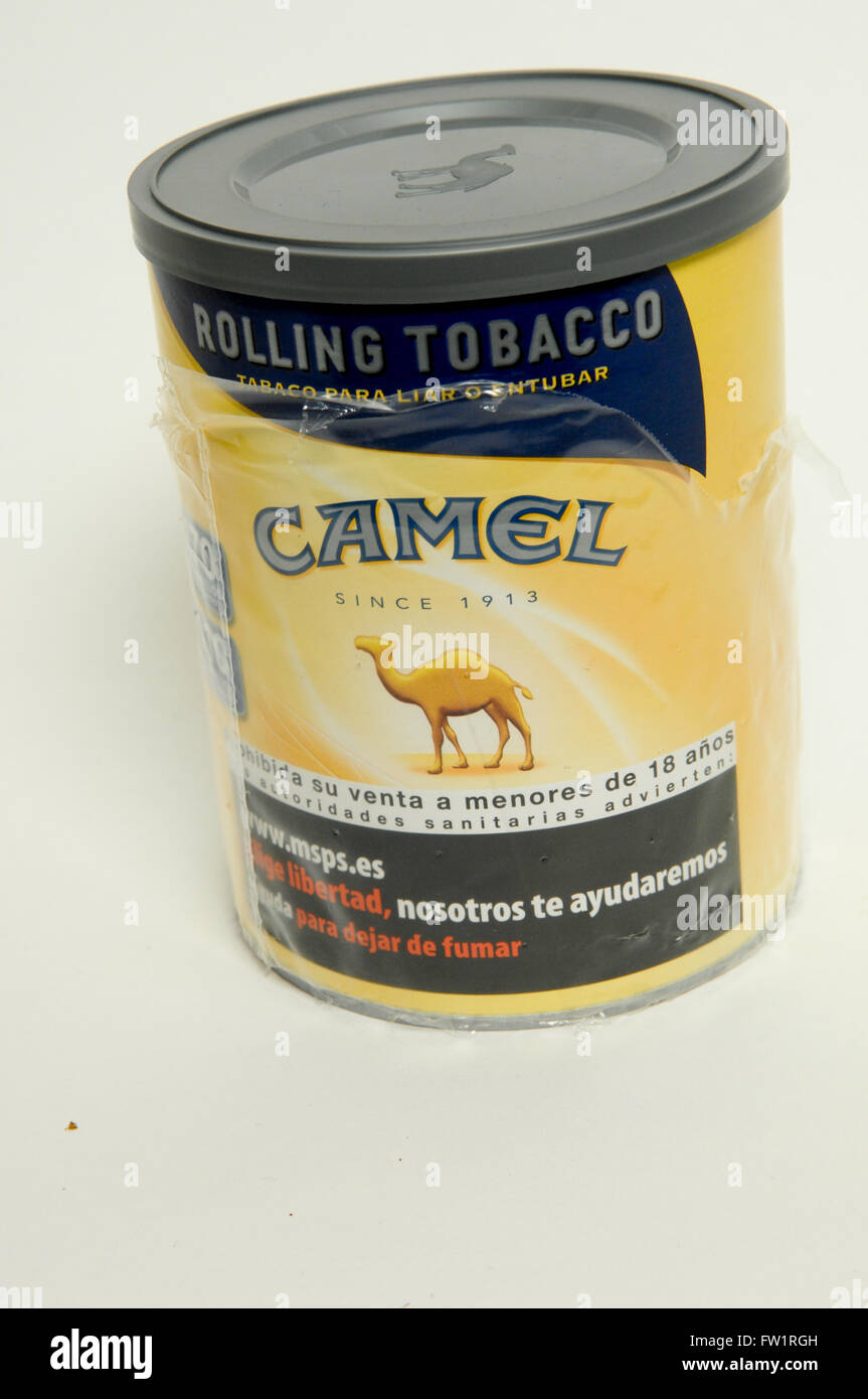 Camel Tabak Rollen Stockfotografie - Alamy