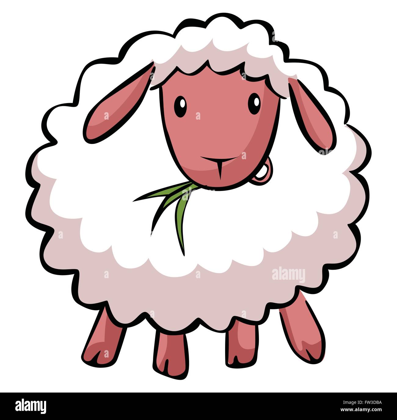 Schaf cartoon -Fotos und -Bildmaterial in hoher Auflösung – Alamy