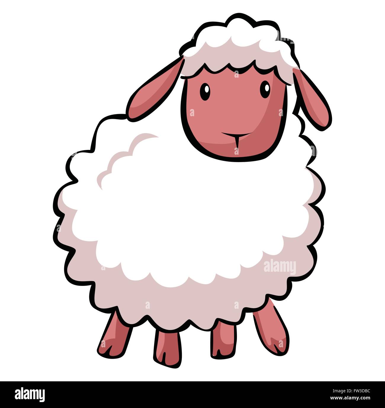 Schaf cartoon -Fotos und -Bildmaterial in hoher Auflösung – Alamy