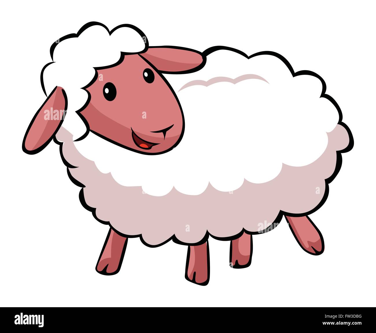 Schaf cartoon -Fotos und -Bildmaterial in hoher Auflösung – Alamy