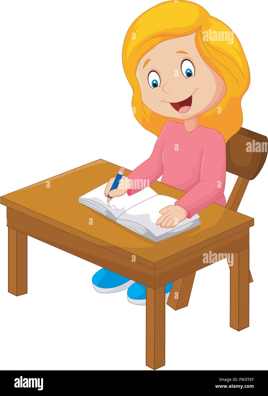 Schreibe cartoon -Fotos und -Bildmaterial in hoher Auflösung – Alamy