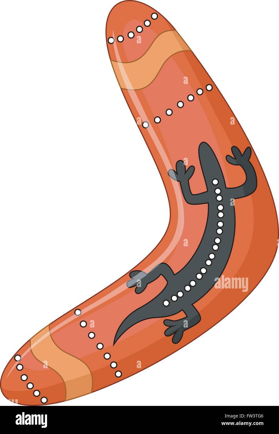 Bumerang illustration -Fotos und -Bildmaterial in hoher Auflösung – Alamy