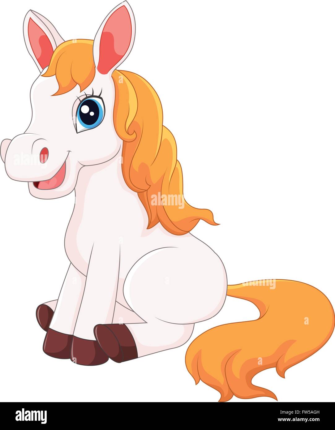 Cartoon pferd -Fotos und -Bildmaterial in hoher Auflösung - Seite 2 - Alamy