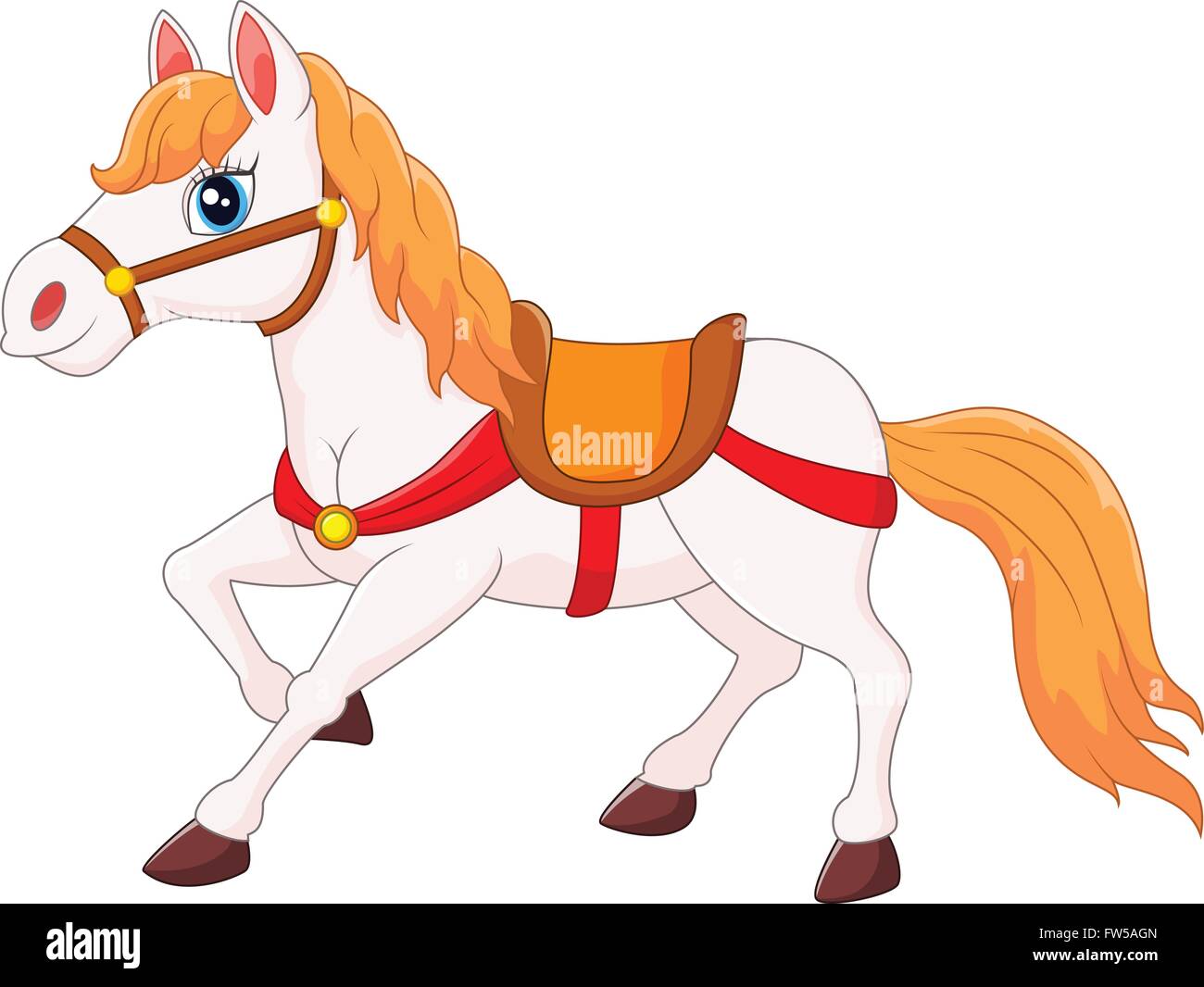Pferd cartoon Ausgeschnittene Stockfotos und -bilder - Seite 2 - Alamy