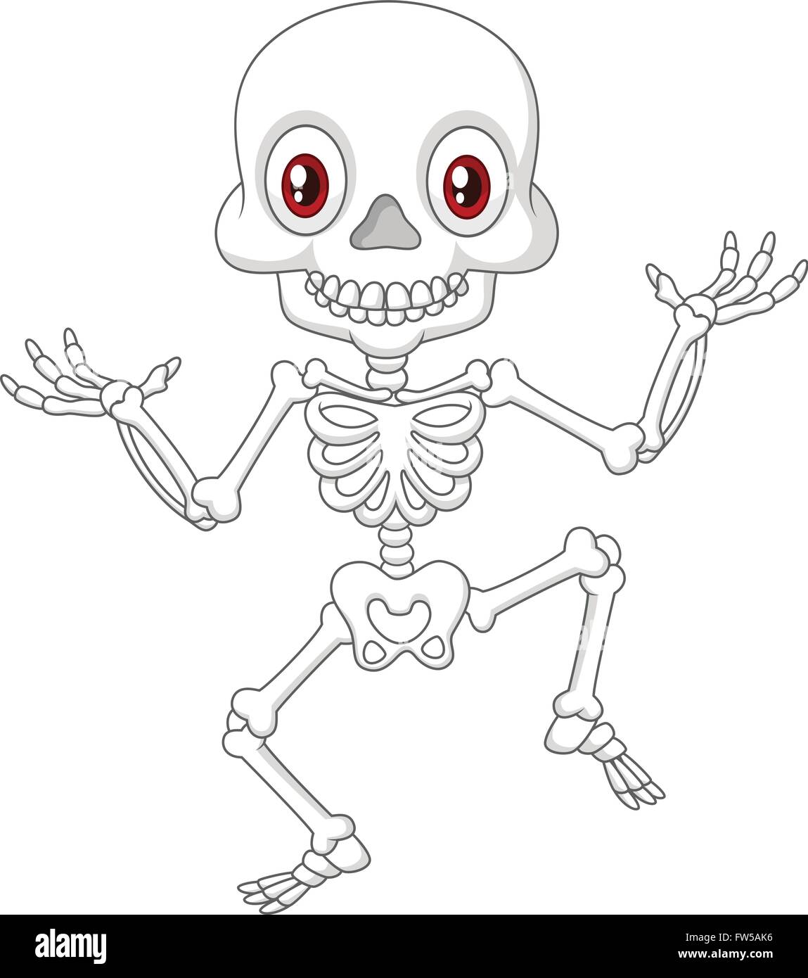 Funny skeleton cartoon -Fotos und -Bildmaterial in hoher Auflösung – Alamy