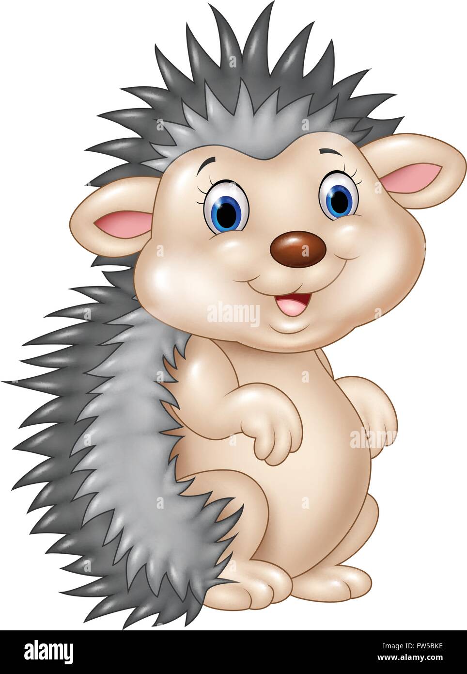 Cartoon igel -Fotos und -Bildmaterial in hoher Auflösung – Alamy