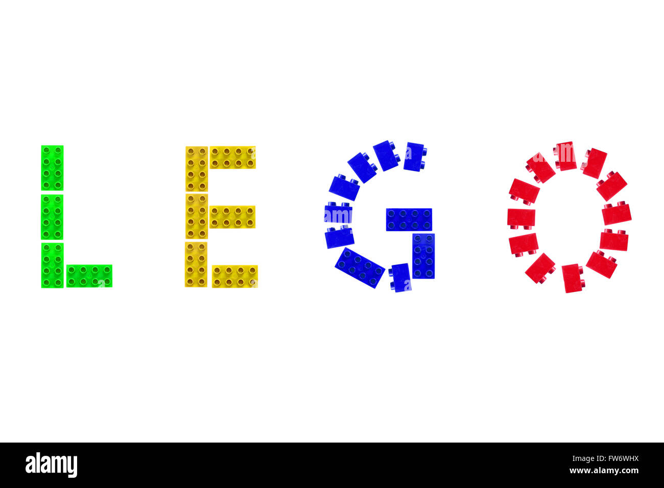 Das wort lego -Fotos und -Bildmaterial in hoher Auflösung – Alamy