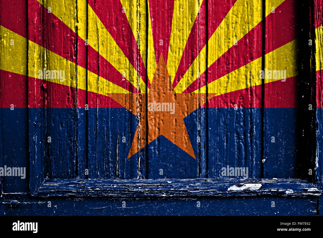 Arizona Flagge Hintergrund Stockfotos und -bilder Kaufen - Alamy