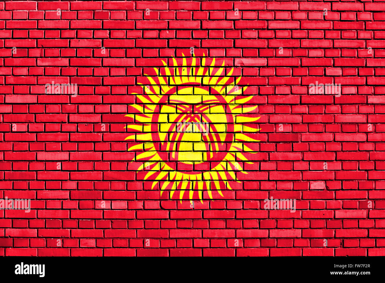 Flagge von kirgisistan -Fotos und -Bildmaterial in hoher Auflösung – Alamy
