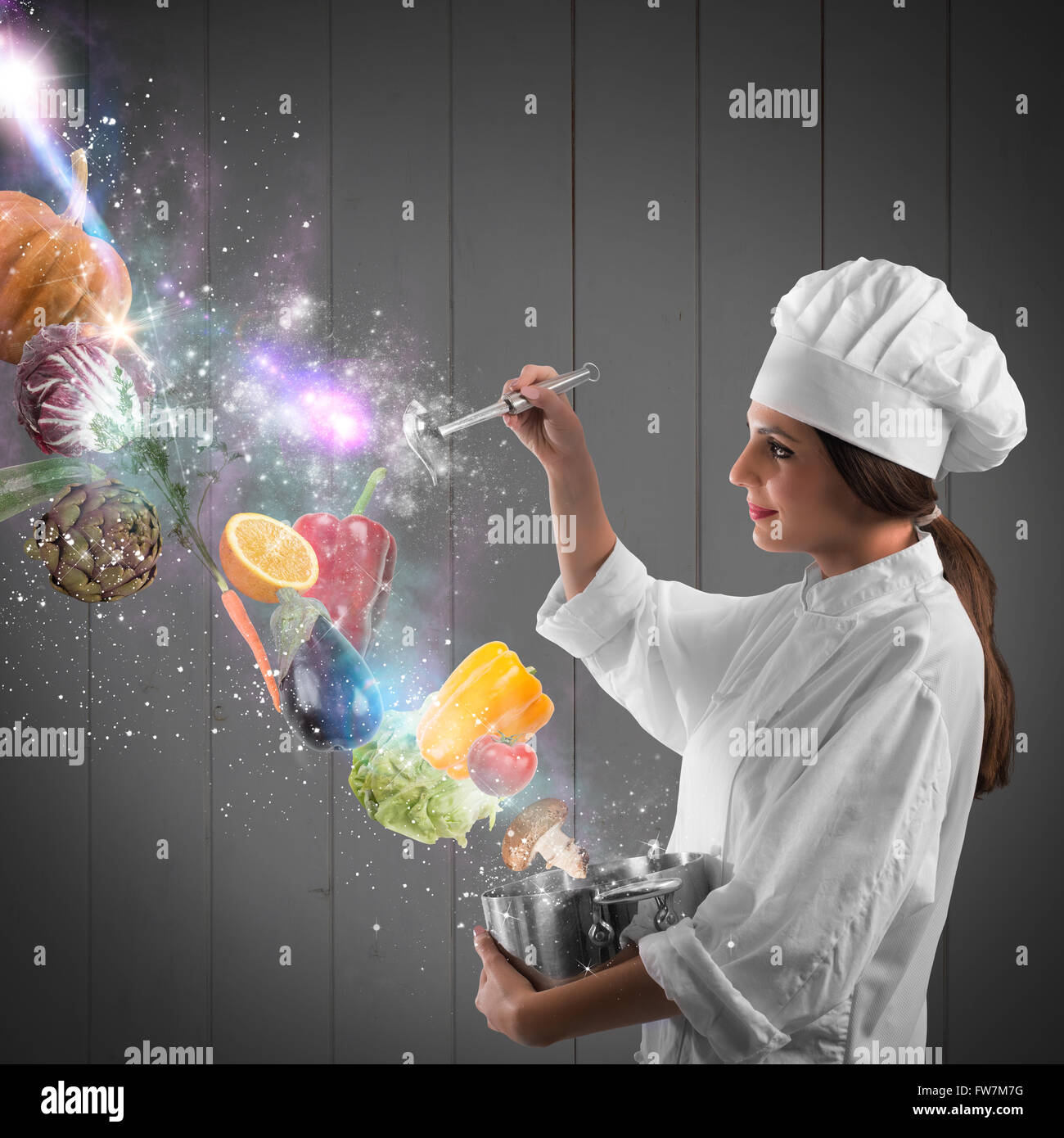 Magic cooking pot -Fotos und -Bildmaterial in hoher Auflösung – Alamy