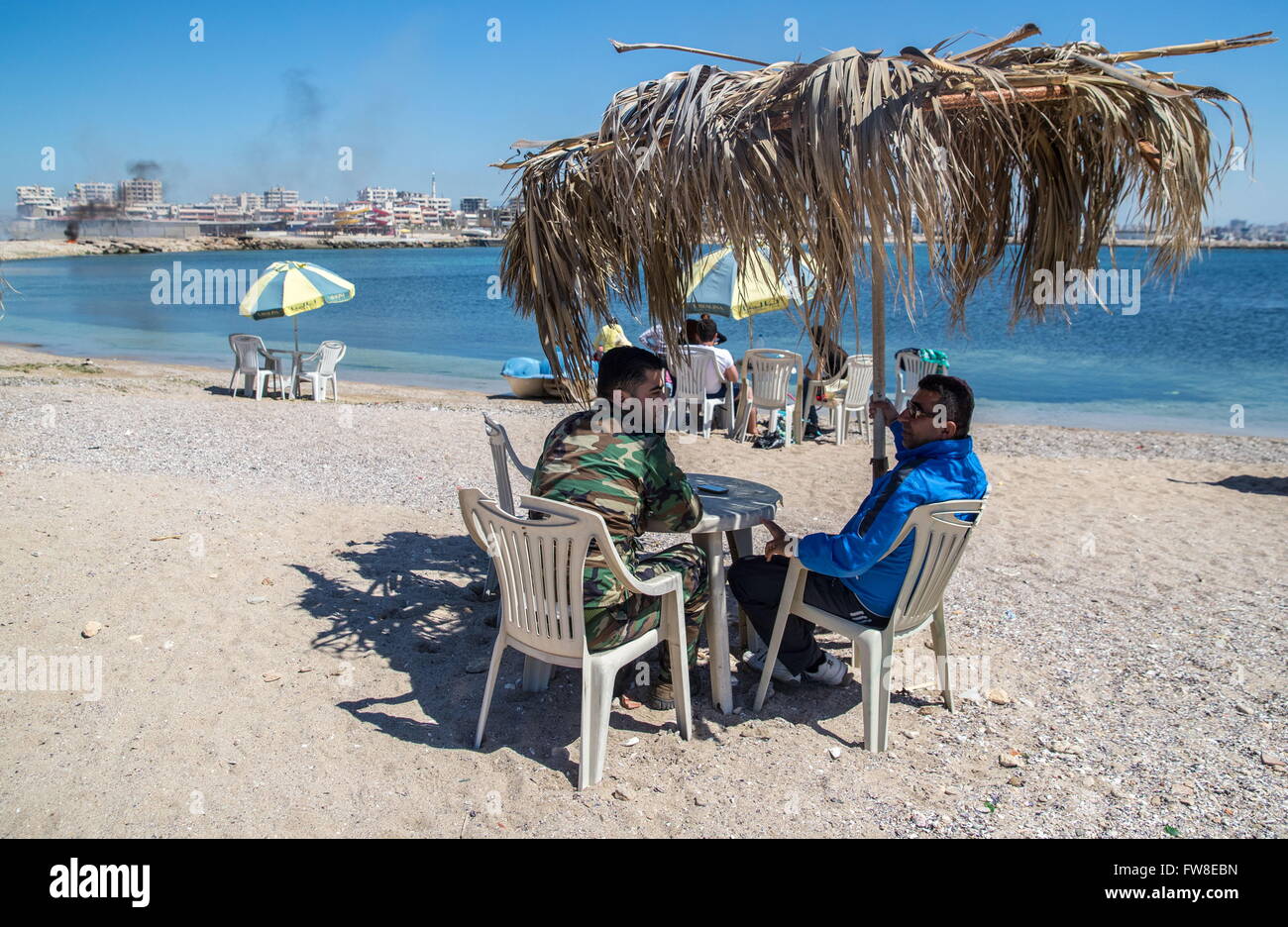 Syria Latakia Beach Stockfotos und -bilder Kaufen - Alamy