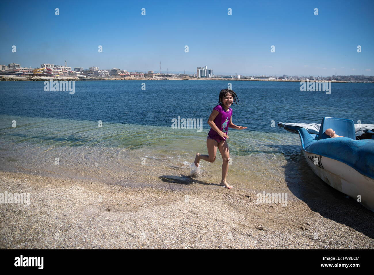 Syria Latakia Beach Stockfotos und -bilder Kaufen - Alamy