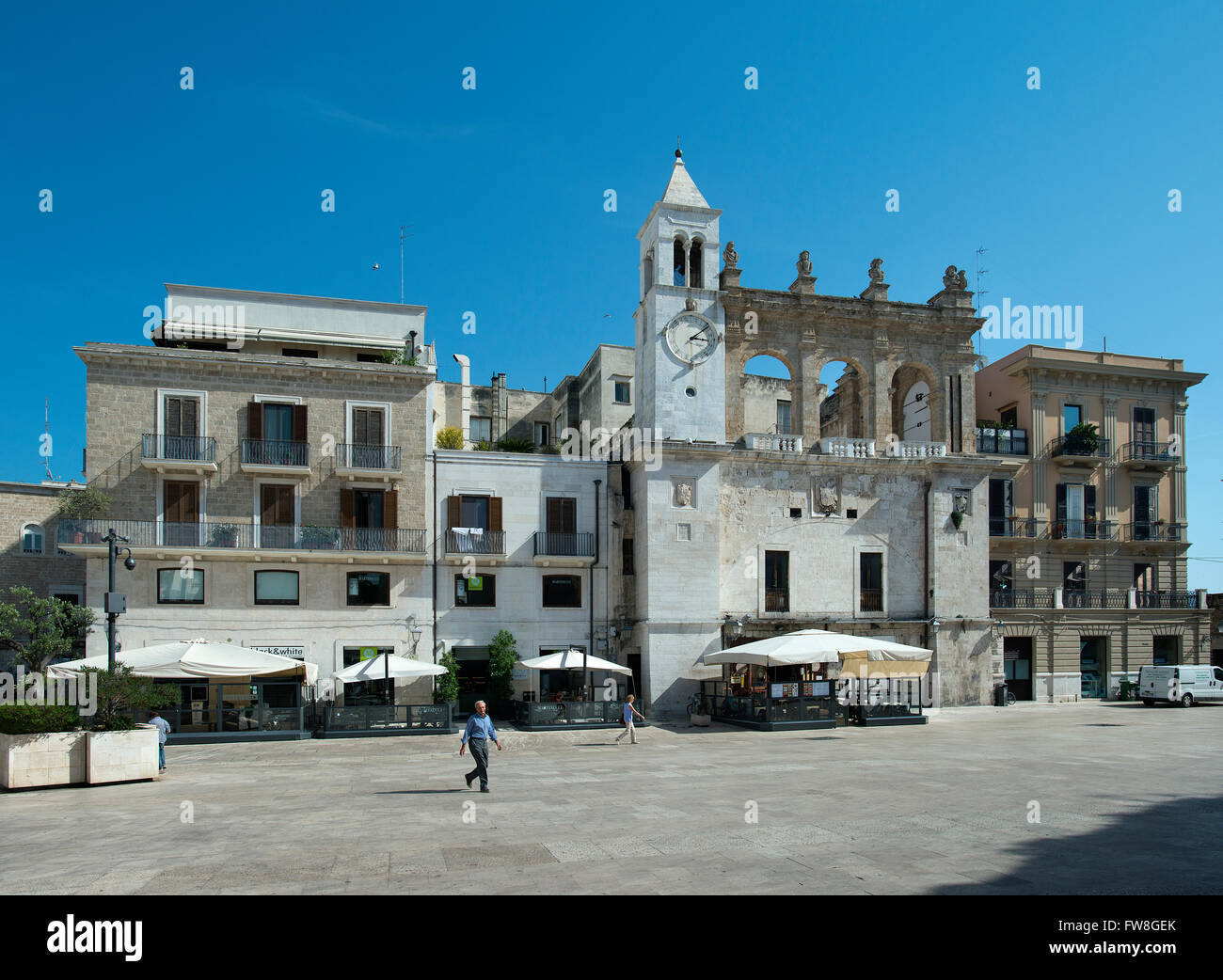 Piazza Mercantile, Bari, Apulien, Italien Stockfotografie - Alamy