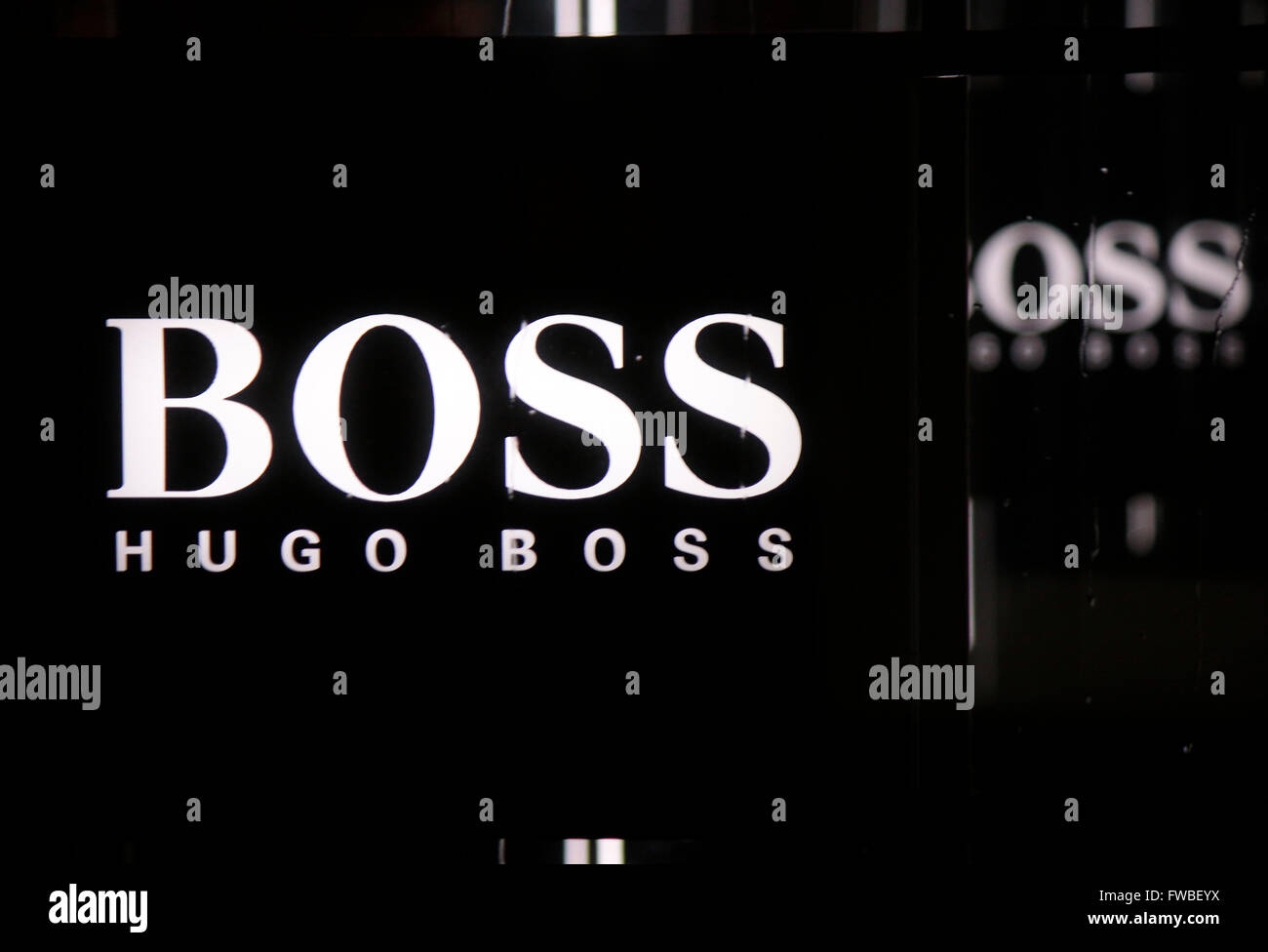 Hugo boss logo -Fotos und -Bildmaterial in hoher Auflösung – Alamy