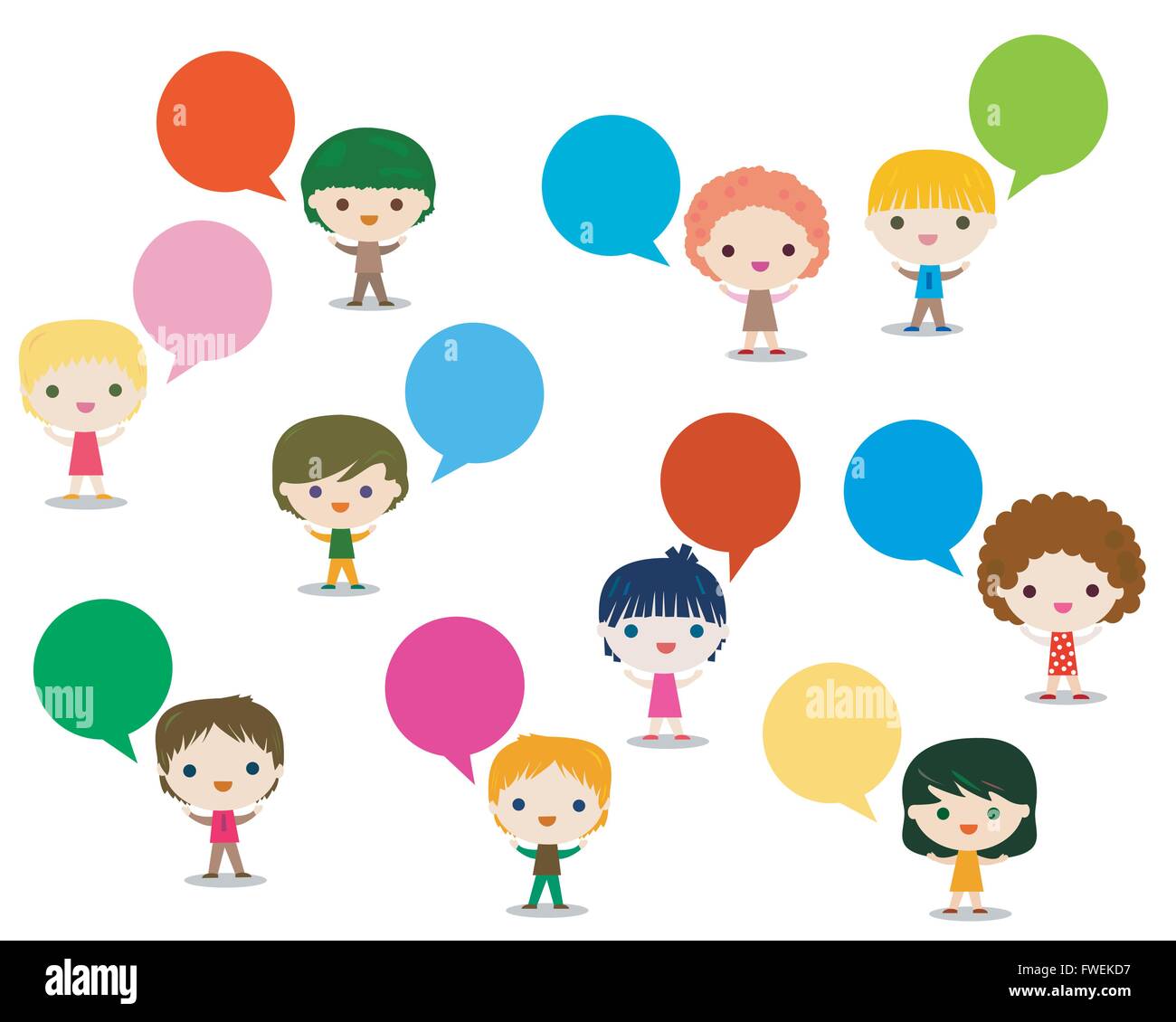 Kinder teilen liebe Ausgeschnittene Stockfotos und -bilder - Alamy