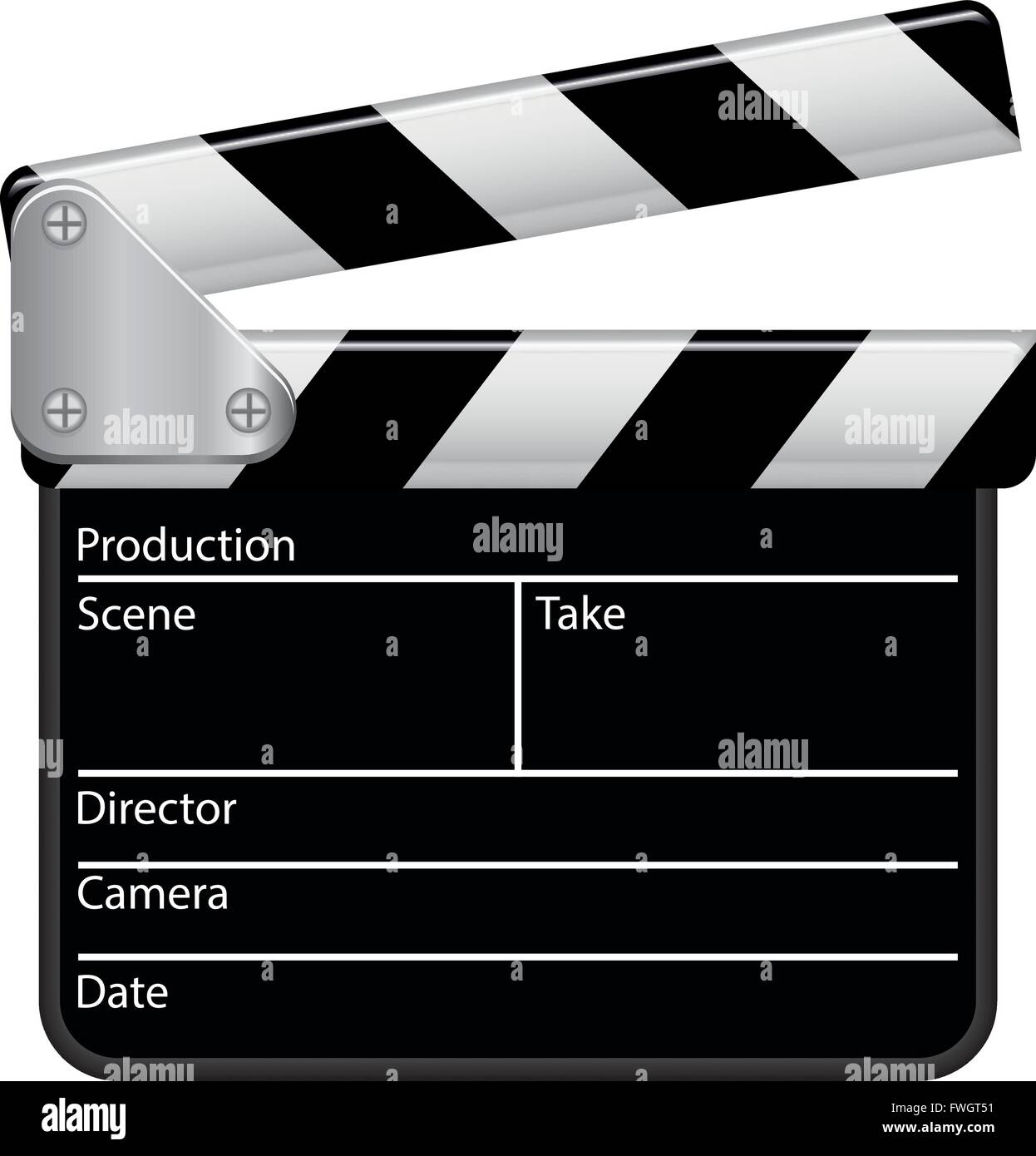 Abbildung Vektor Grafik Klappe für den kreativen Einsatz in Web- und ...