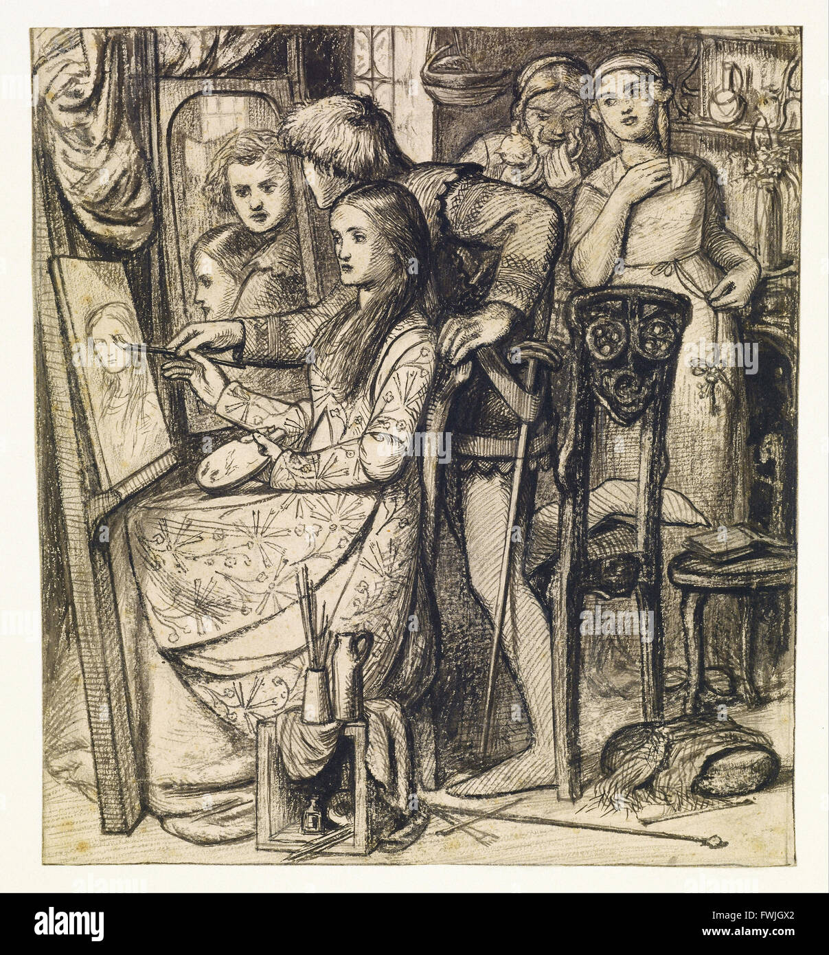 Ein gemälde mit liebe -Fotos und -Bildmaterial in hoher Auflösung – Alamy