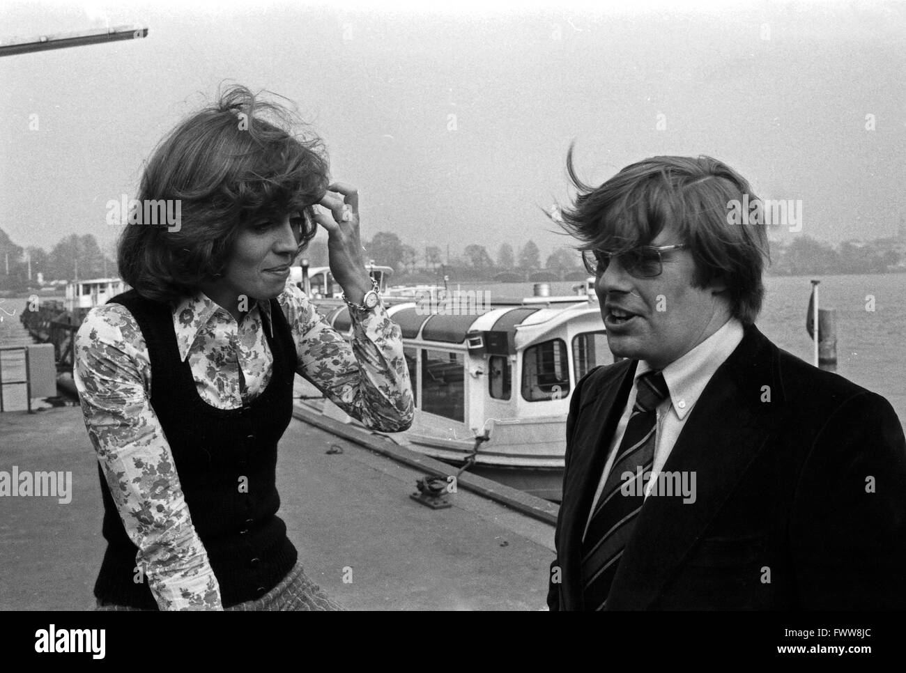 Treffem der Beiden Wien Heidi Mahler Und Peter Millowitsch in Hamburg ...