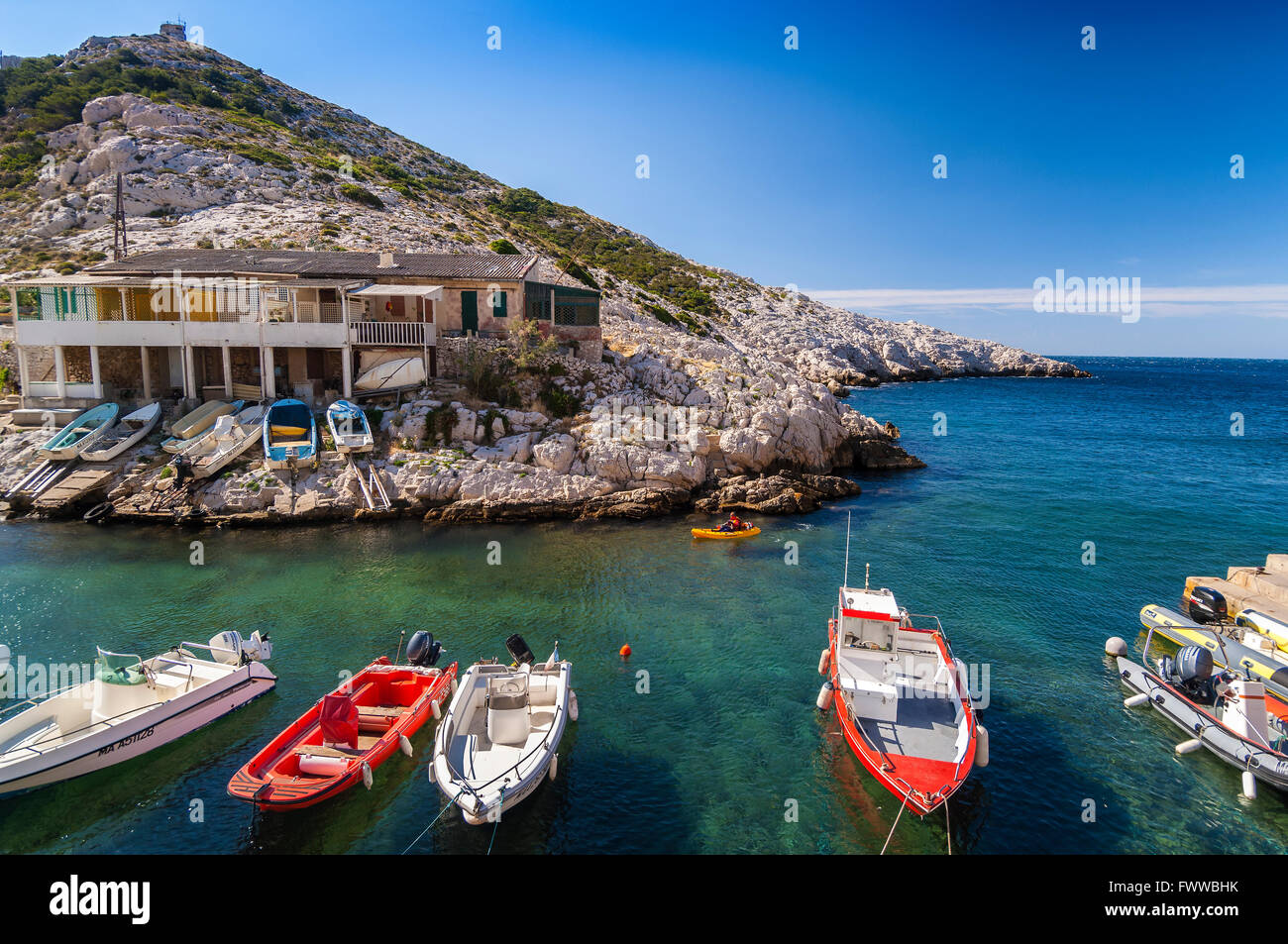 Port Des Goudes Stockfotos und -bilder Kaufen - Alamy