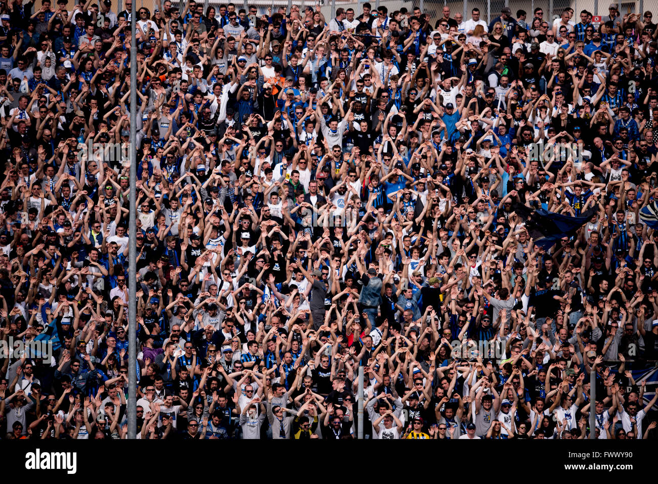 Atalanta fans april 2016 football -Fotos und -Bildmaterial in hoher ...
