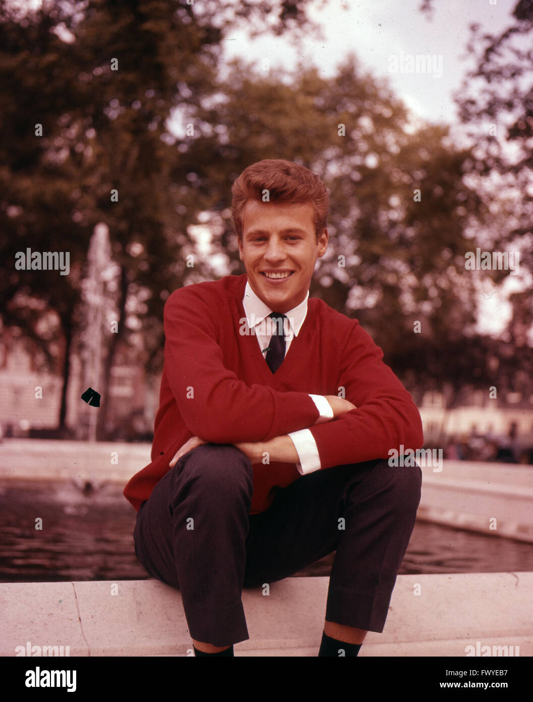 MARK WYNTER englische pop-Sängerin etwa 1962 Stockfotografie - Alamy