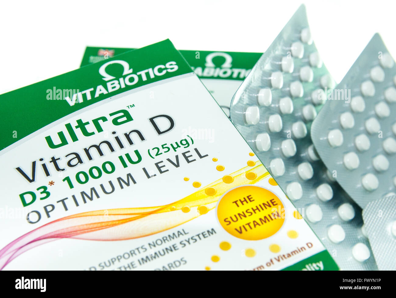 Vitamin D Tabletten Stockfotos und -bilder Kaufen - Alamy