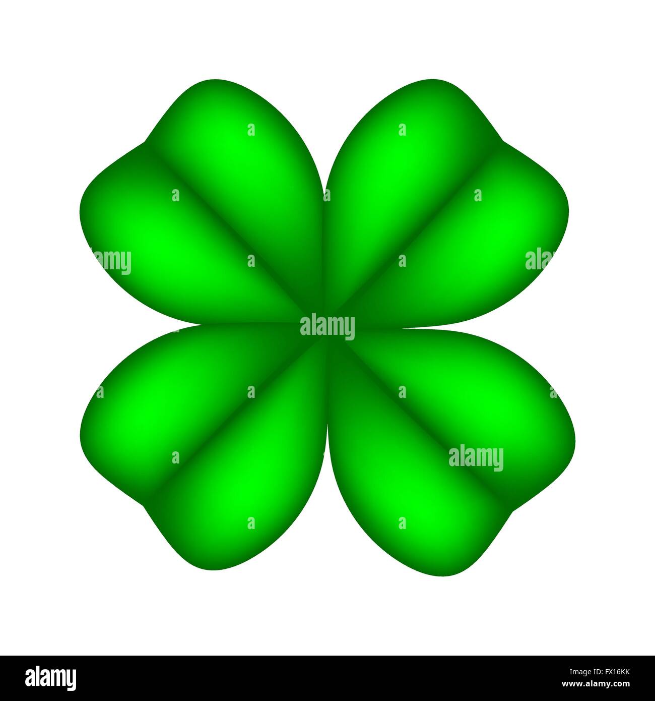 Kleeblatt plan Stock-Vektorgrafiken kaufen - Alamy