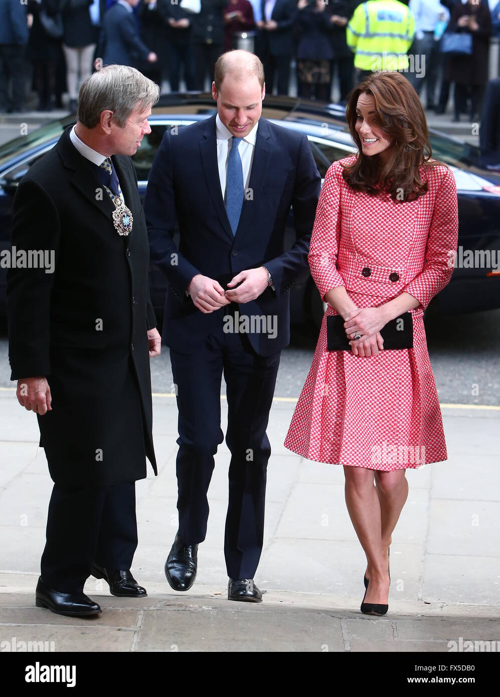 Der Herzog und die Herzogin von Cambridge Besuch das mentoring-Programm ...