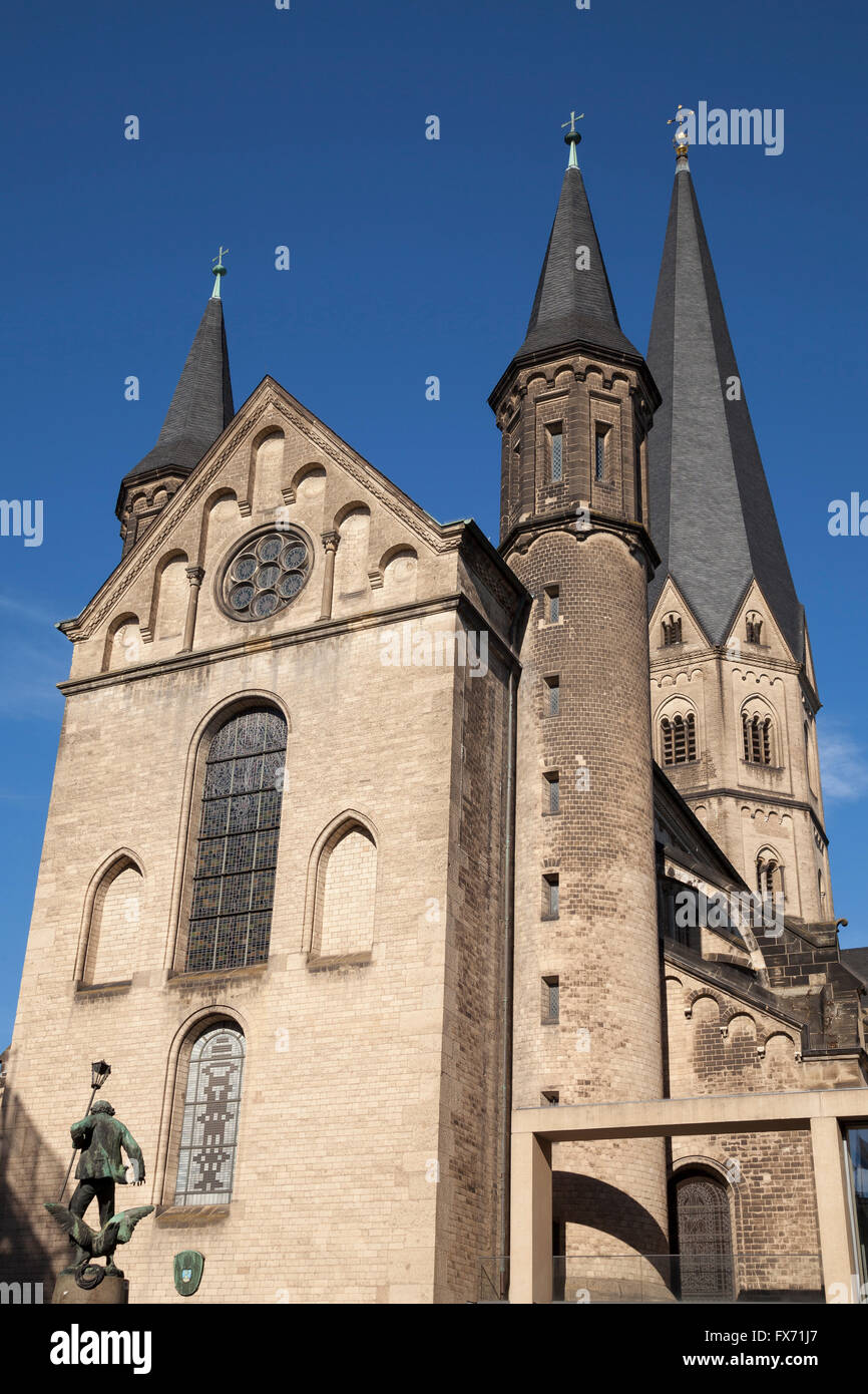 Bonner Münster, Münster-Basilika, Bonn, Rheinland, Nordrhein-Westfalen ...