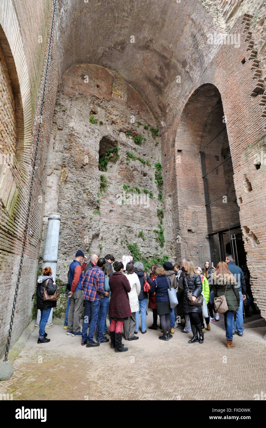 Die Imperial Rampe von Domitian war der Eingang zum Kaiserpalast auf ...