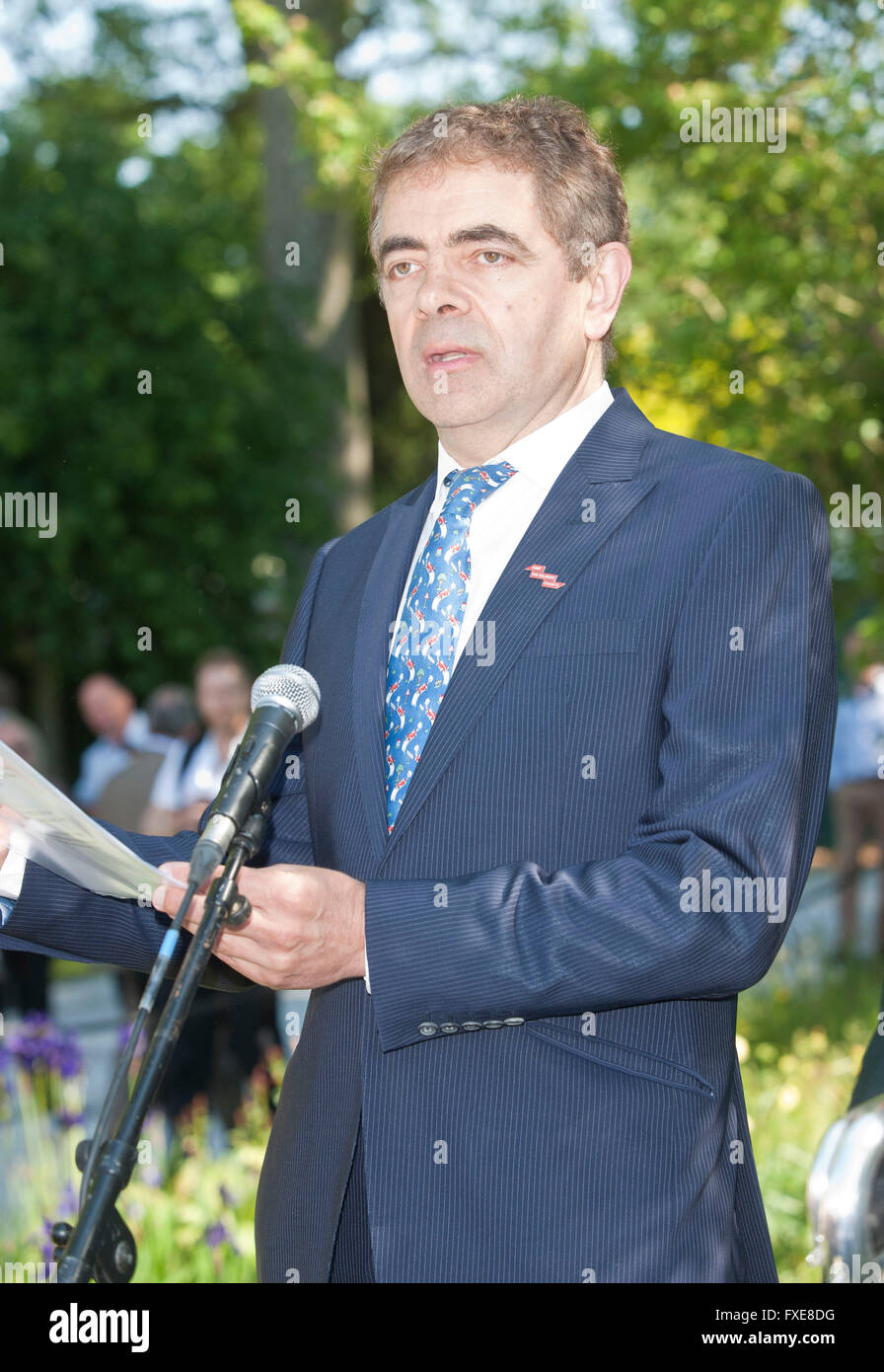 Rowan Atkinson VIP Vorschau Tag des The Chelsea Flower Show in The ...