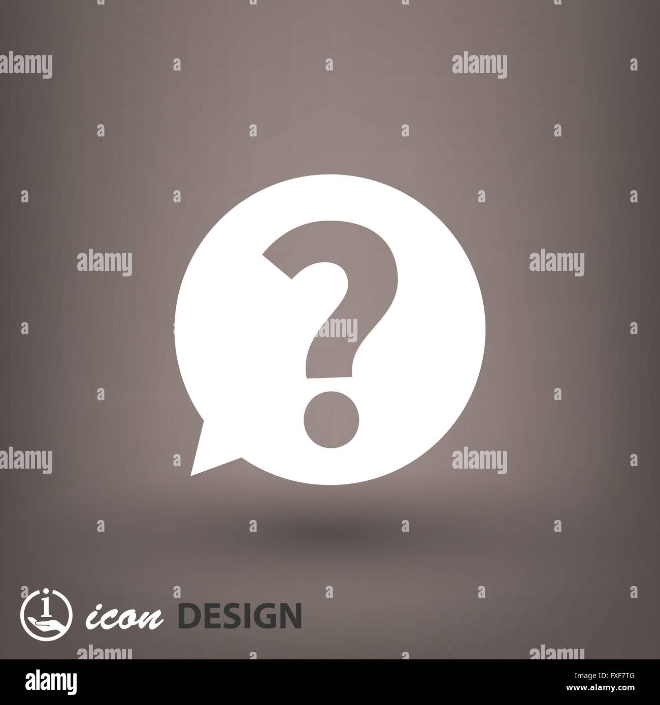 Piktogramm der Fragezeichen Stock-Vektorgrafik - Alamy