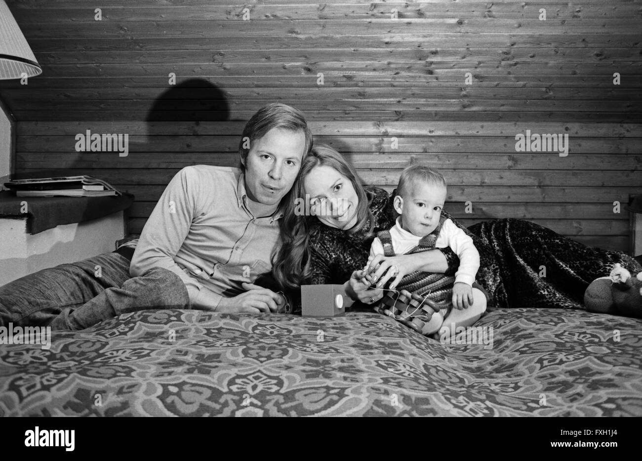 Deutsches Schauspielerehepaar Michael Hinz und Viktora Brams ...