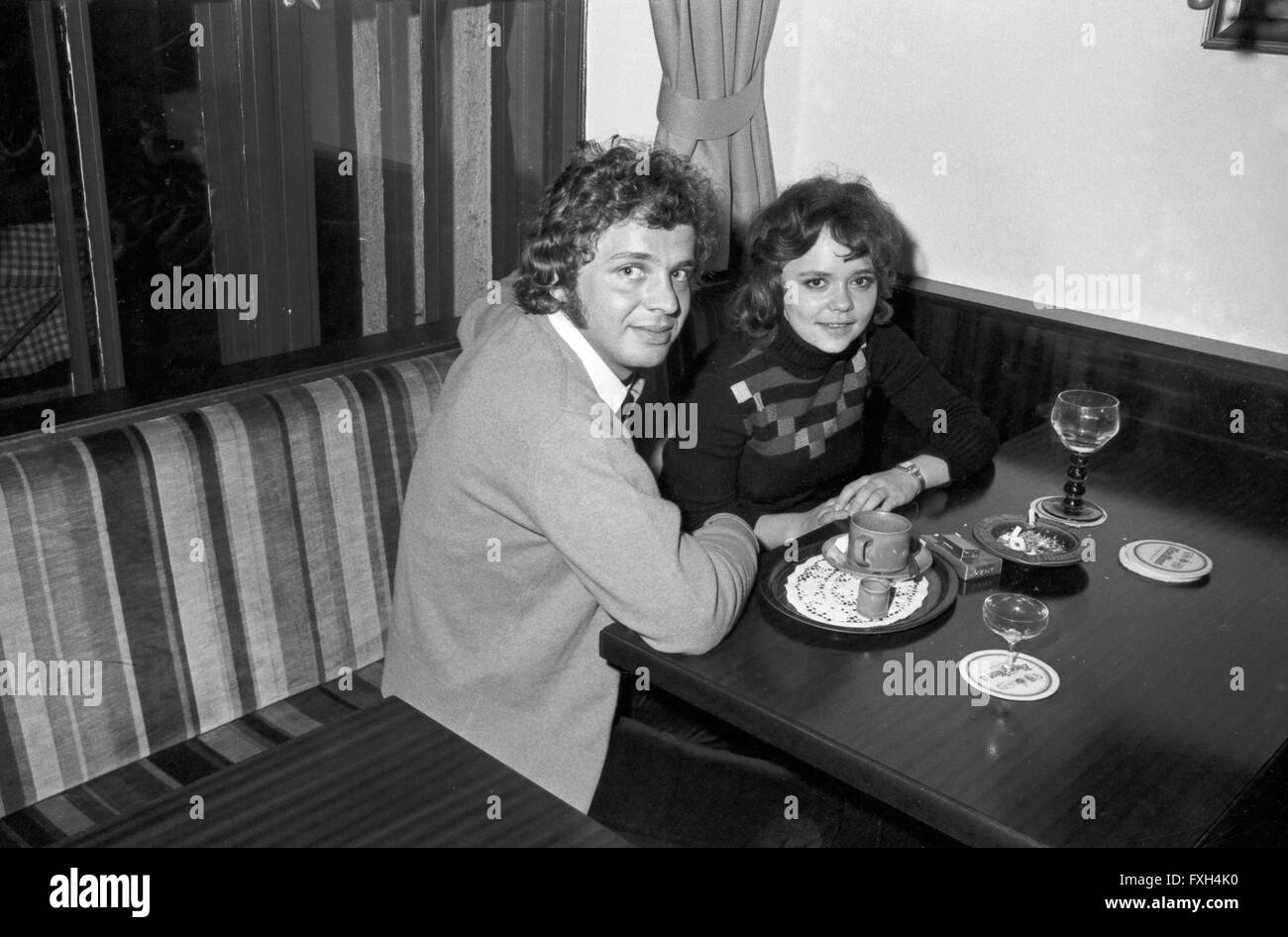 Deutschen Wis Michael Ande und Simone Rethel, Deutschland 1970er Jahre ...