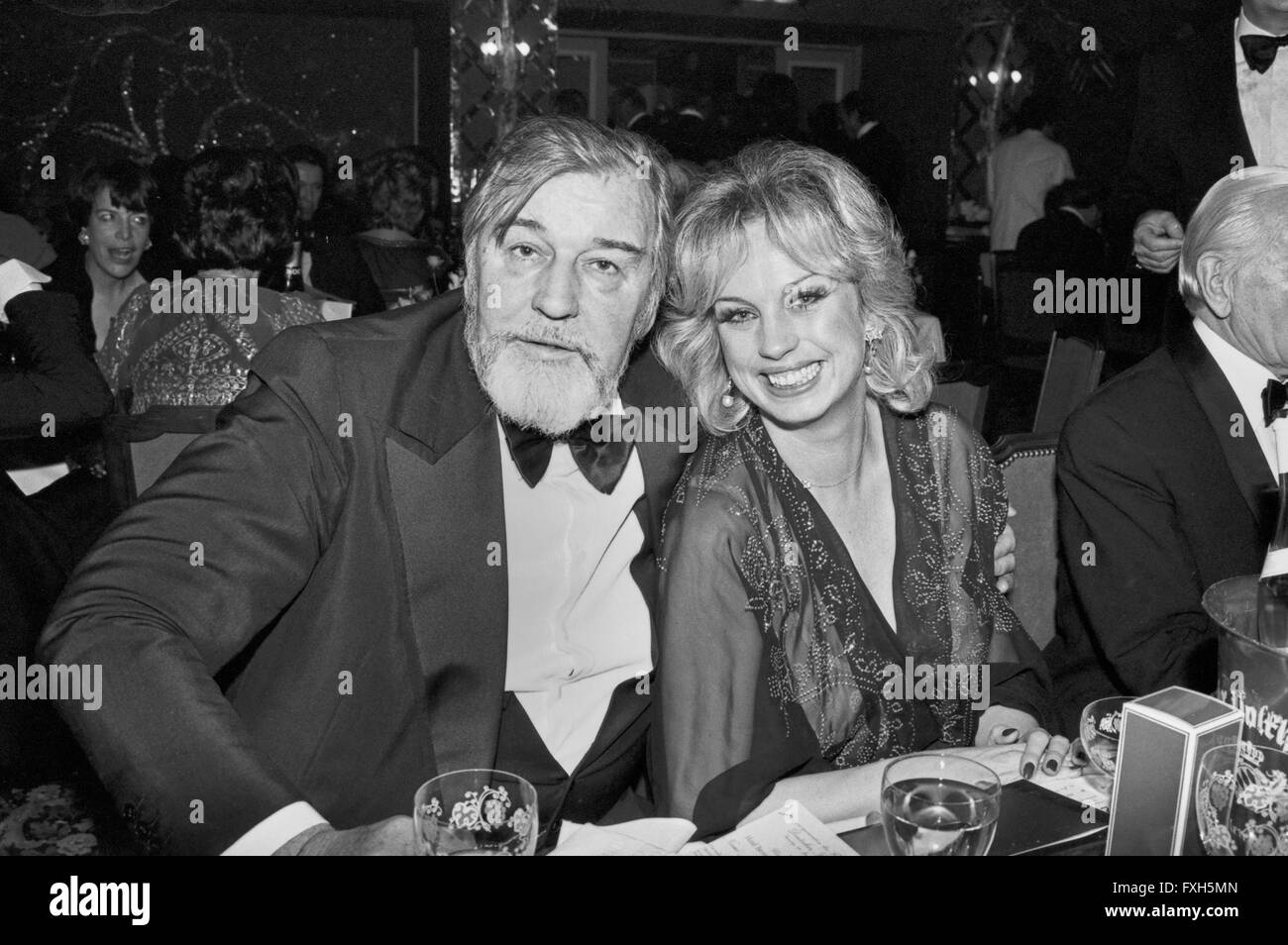 Der Deutsche Regisseur Bernhard Wicki Mit Barbara Valentin Beim ...