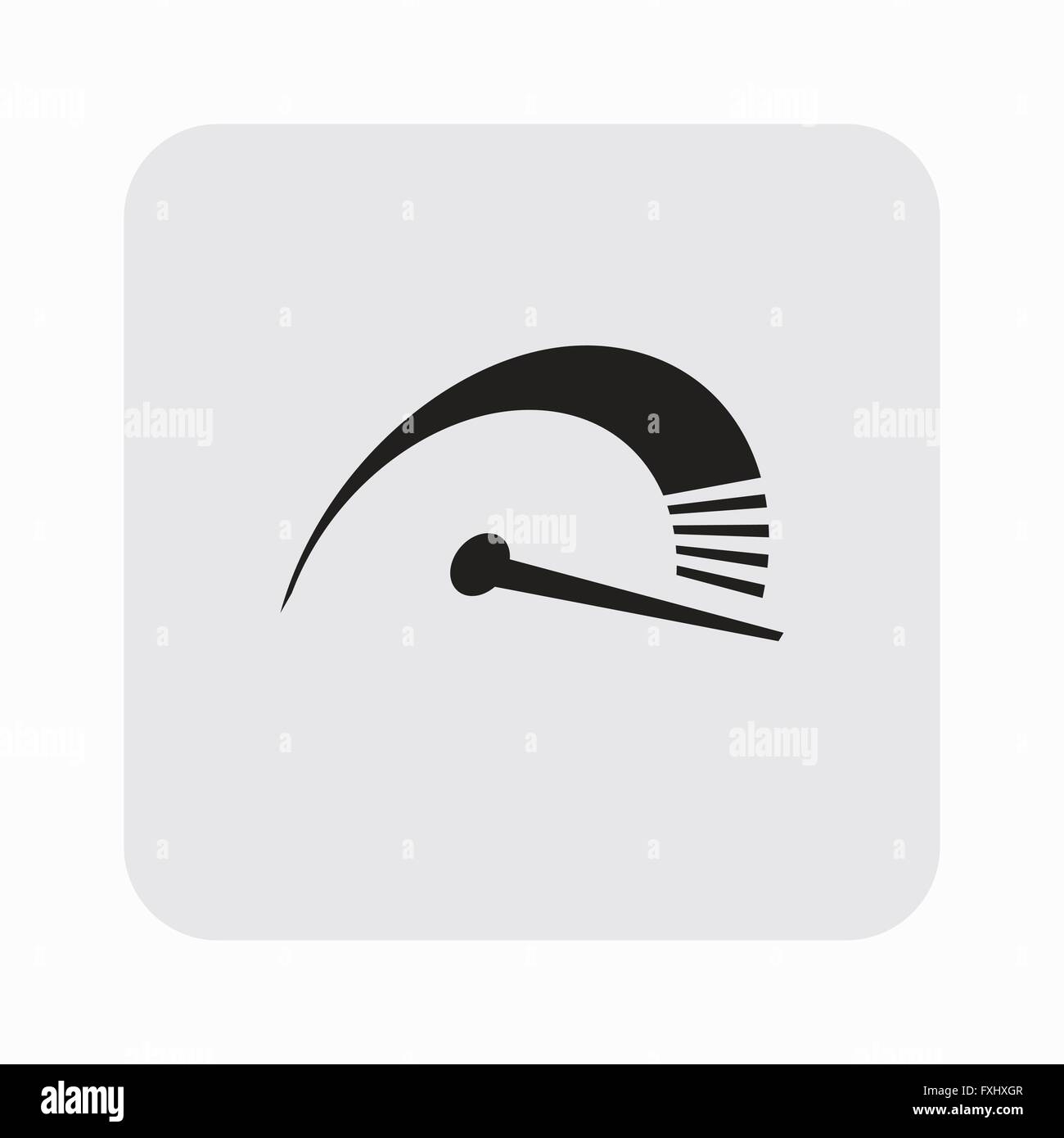 Piktogramm des Tachos Stock-Vektorgrafik - Alamy