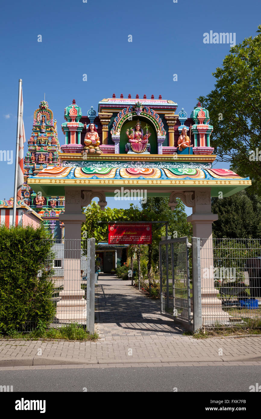 Sri Kamadchi Ampal Tempel, Hindu-Tempel, Hamm, Nordrhein-Westfalen ...