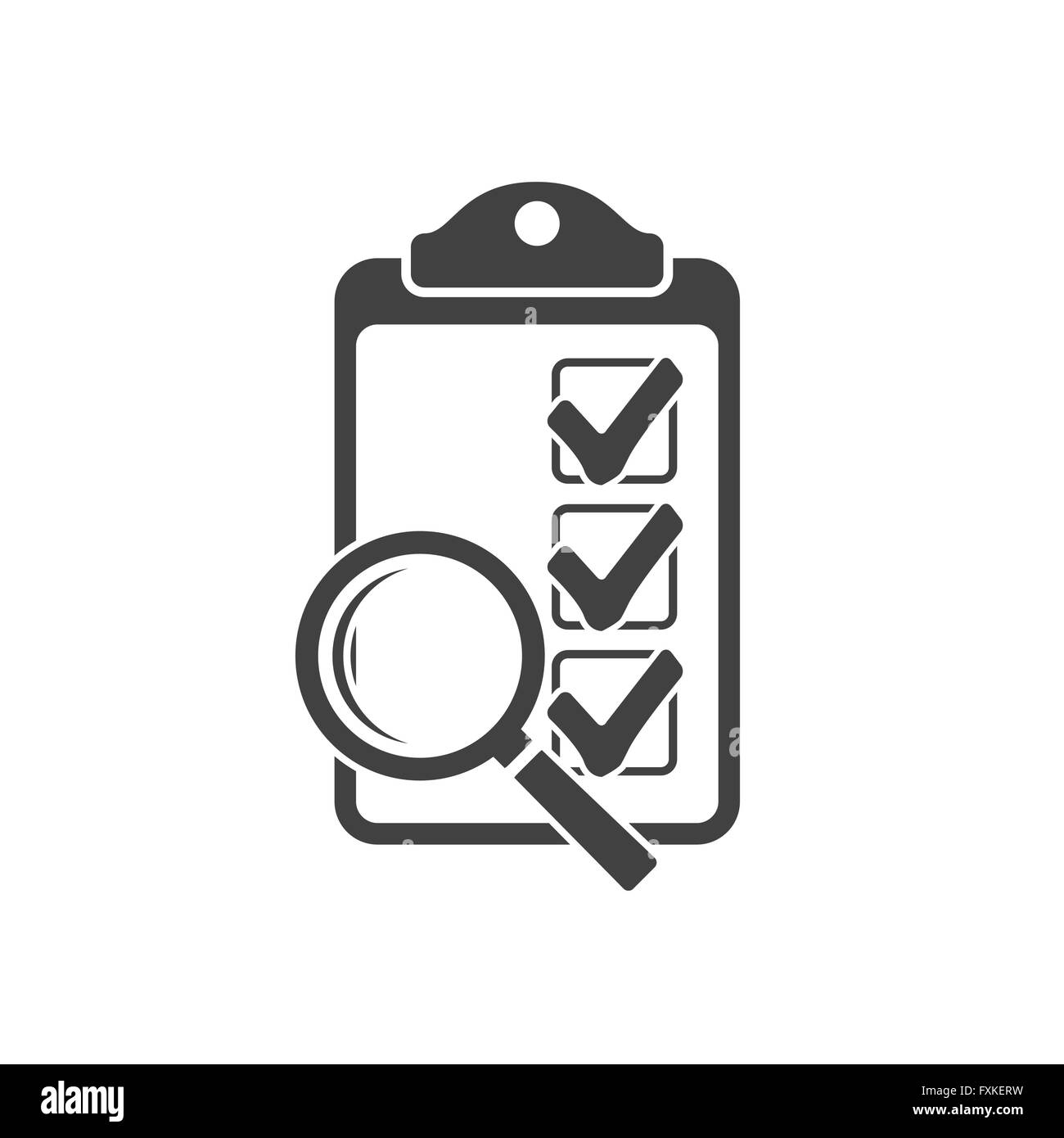 Check list icon Stock-Vektorgrafiken kaufen - Alamy