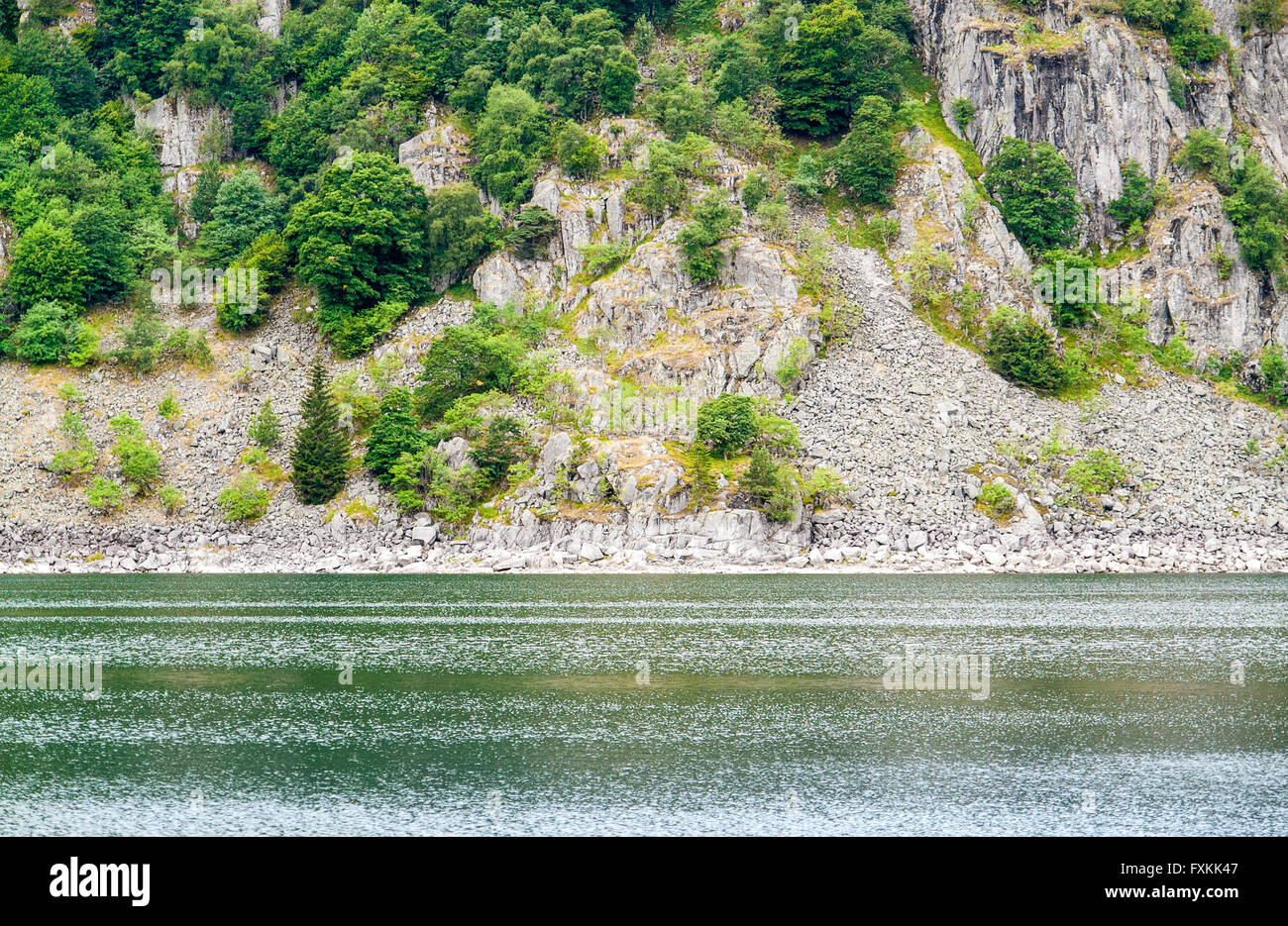 See den Namen Lac Blanc in den Vogesen im Elsass, Frankreich ...