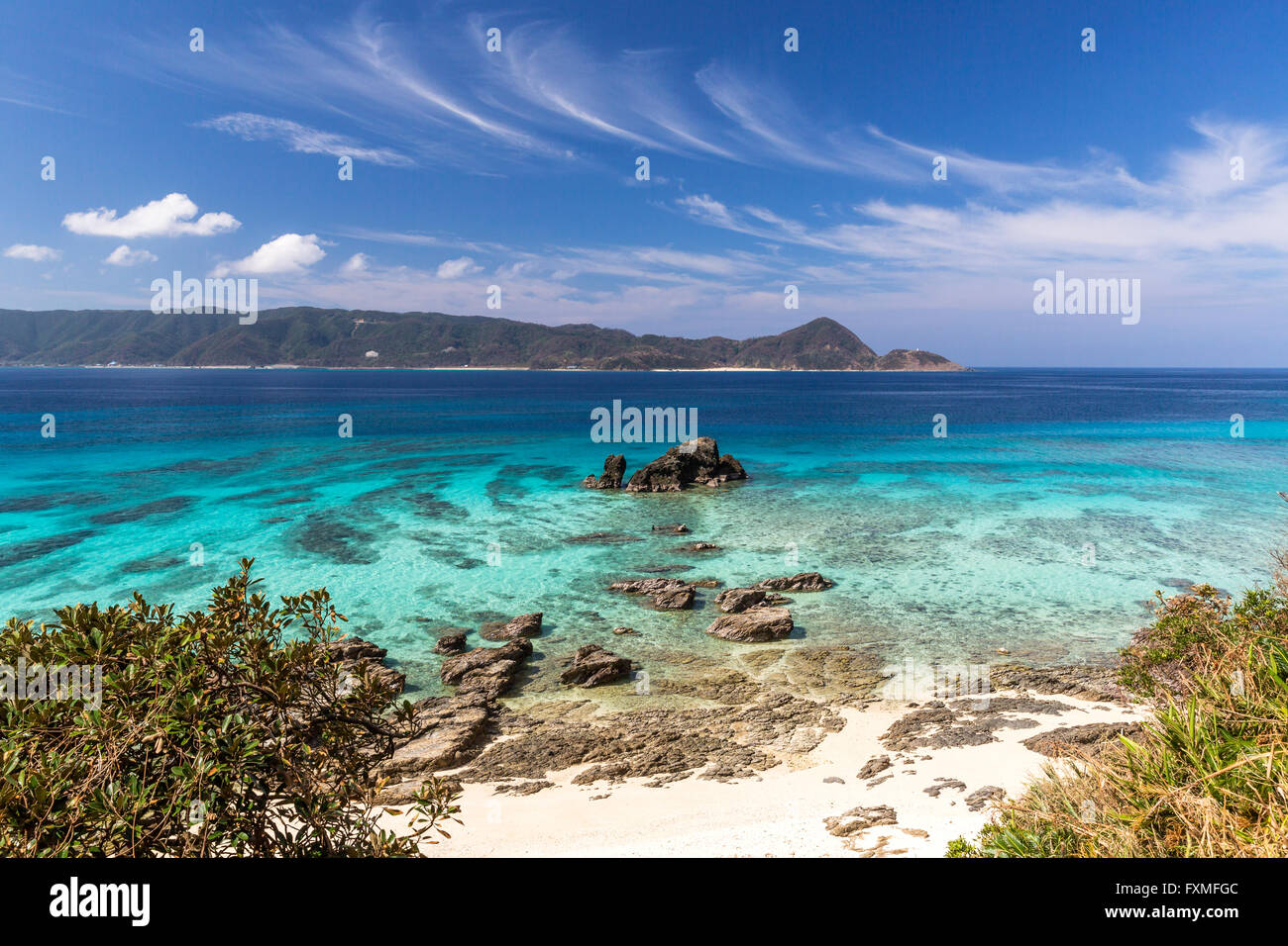 Tomori Strand, Kagoshima, Japan Stockfotografie - Alamy