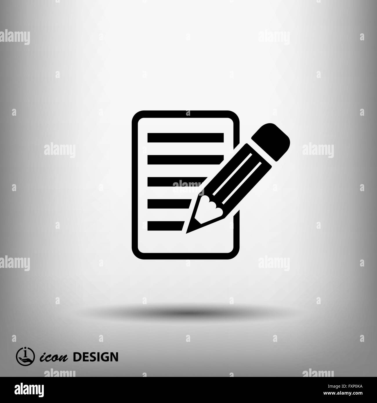 Piktogramm der Hinweis Stock-Vektorgrafik - Alamy