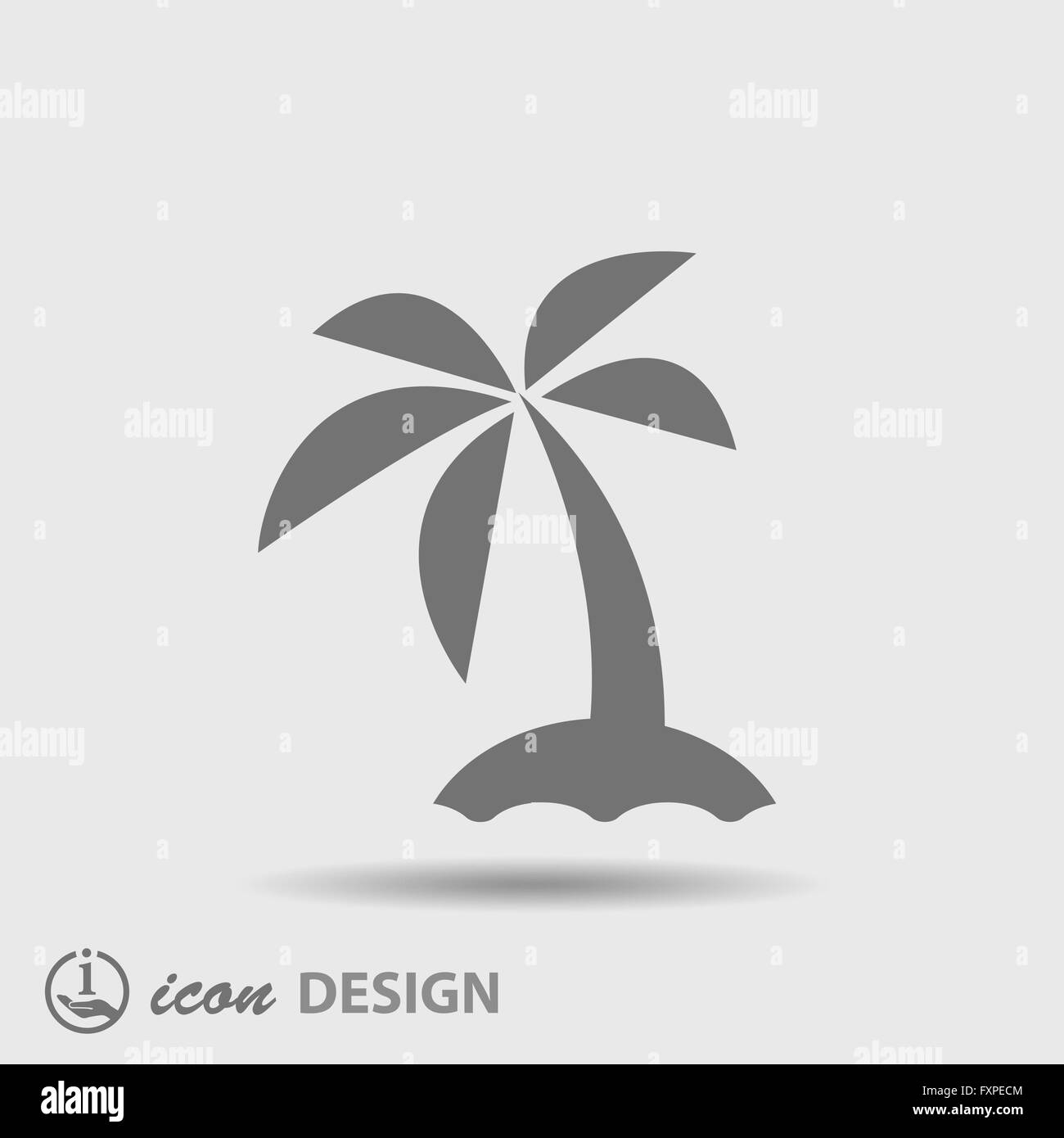 Piktogramm der Insel Stock-Vektorgrafik - Alamy