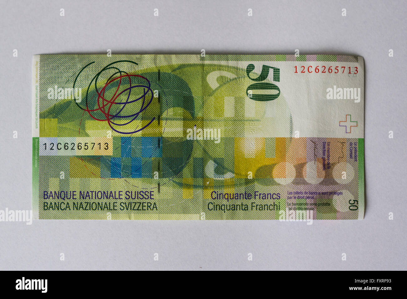 Swiss 50 franc note switzerland -Fotos und -Bildmaterial in hoher ...