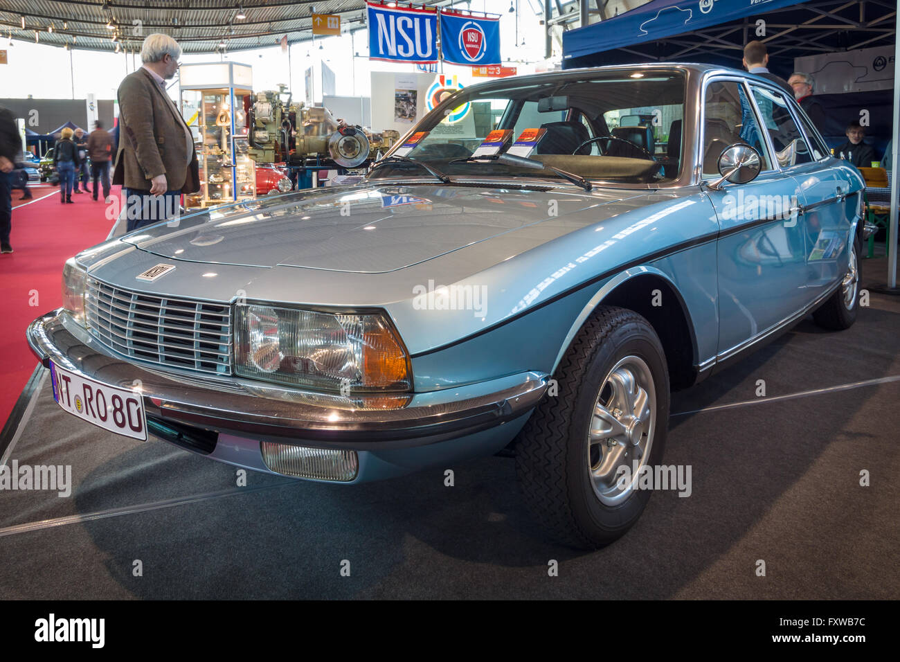 Executive Auto NSU Ro 80 (995 cc zwei-Rotor Wankelmotor), 1976 ...