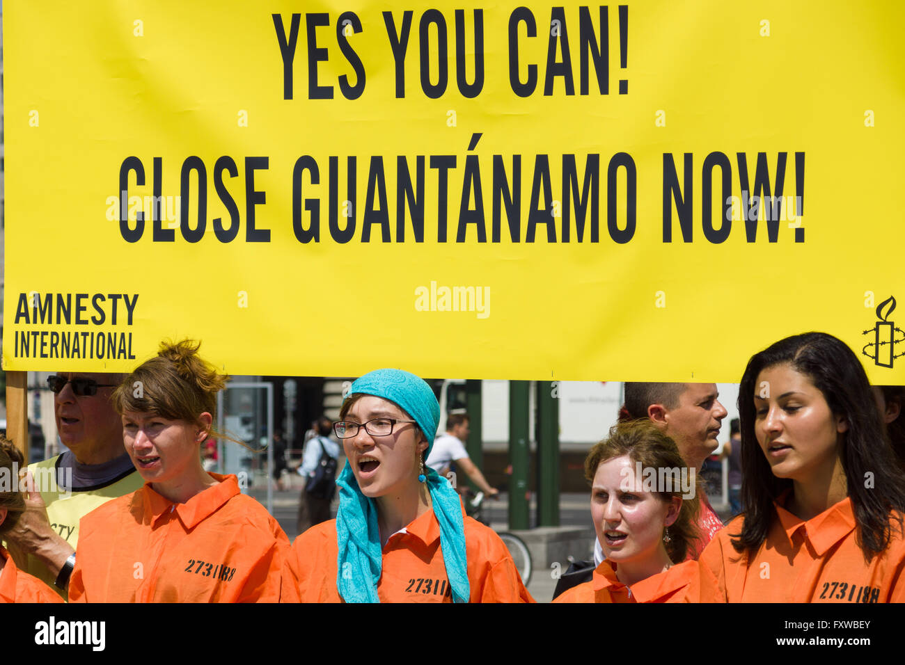 Amnesty international protest guantanamo -Fotos und -Bildmaterial in ...